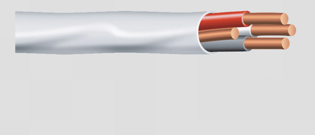 Stripping Romex wire using a romex stripping machine